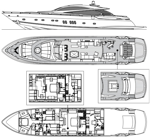 au028-sunseeker-predator-108-blueprint – Yacht Charter Croatia, Greece ...